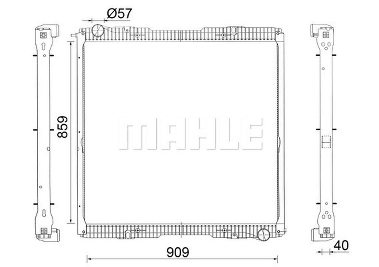 MAHLE Coolant Radiator CR2151001S – ARKS4Cooling.com